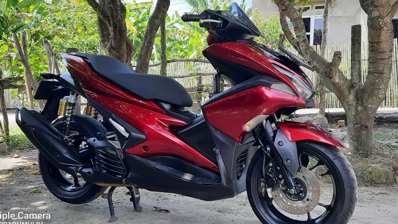 RED CANDY YAMAHA AEROX YG MENGGODA - YouTube