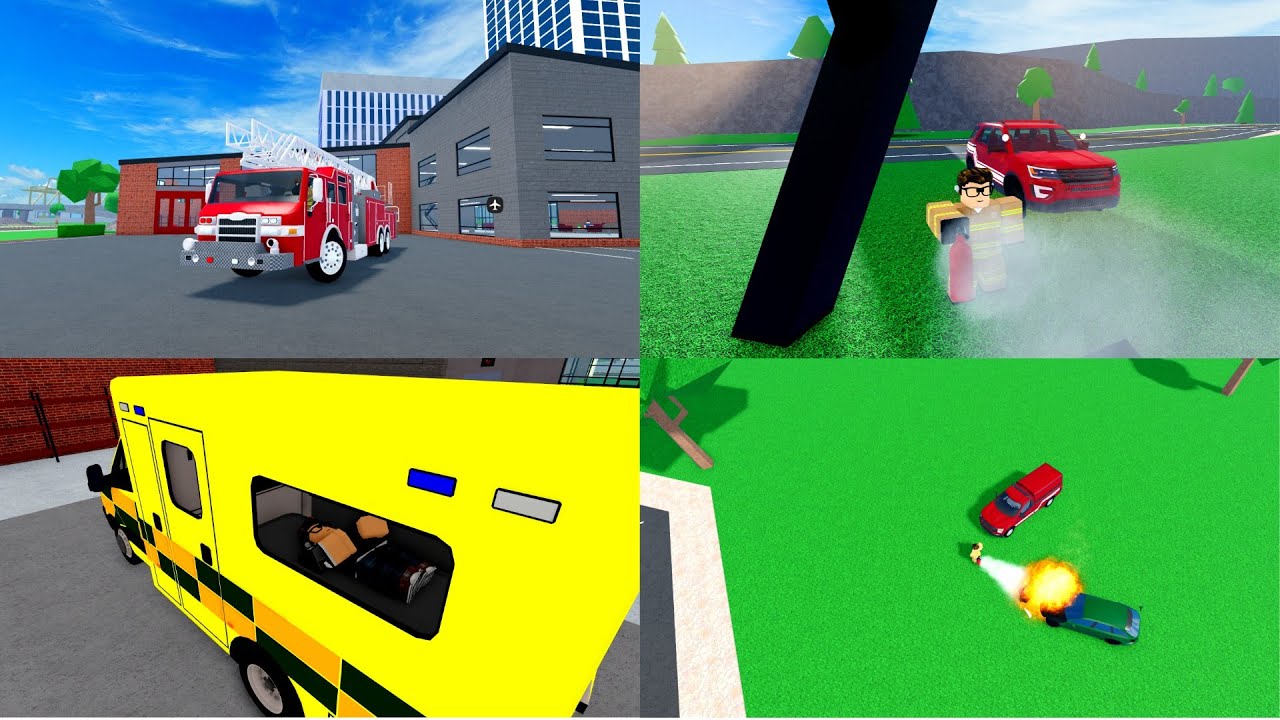 Emergency Vehicles Update | Roblox Car Dealership Tycoon. - YouTube