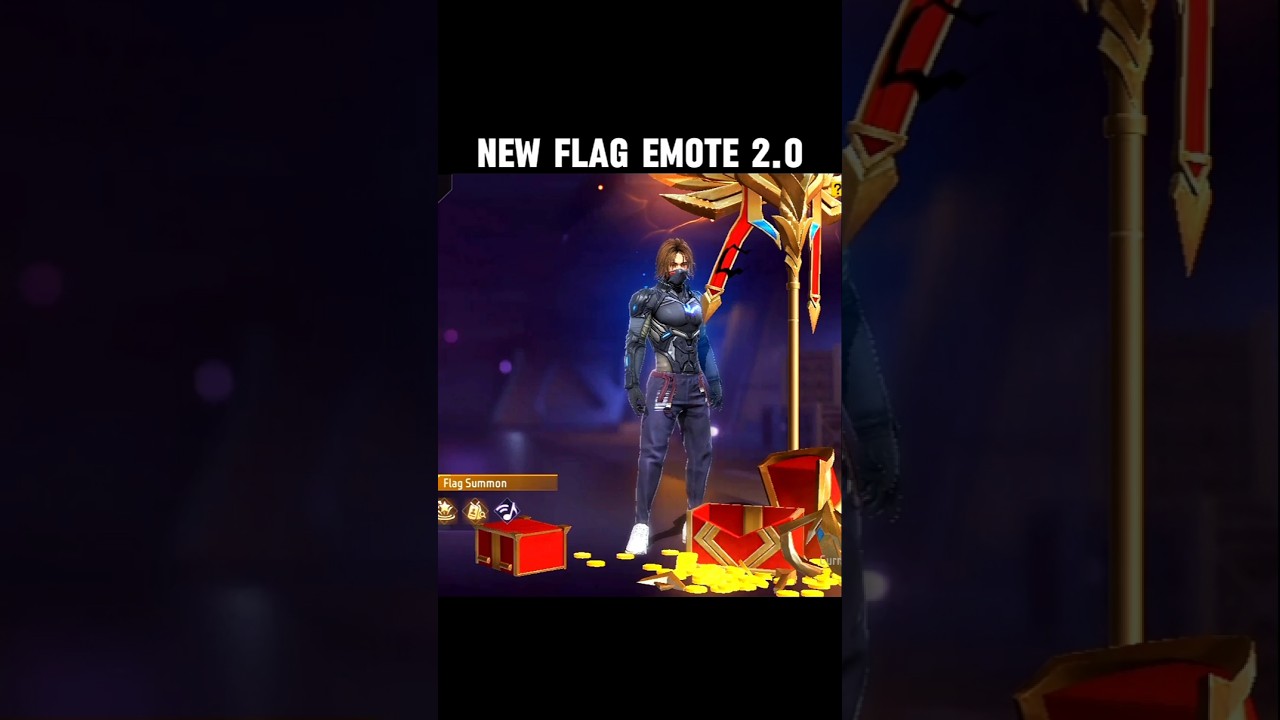 New Flag Emote 2.0 🔥 Flag Summon Emote | Free Fire New Emote Event # ...