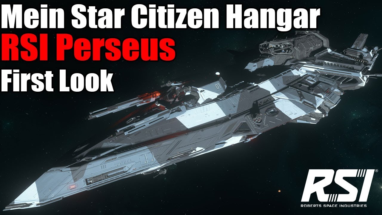 RSI Perseus First Look - Mein Star Citizen Hangar - YouTube