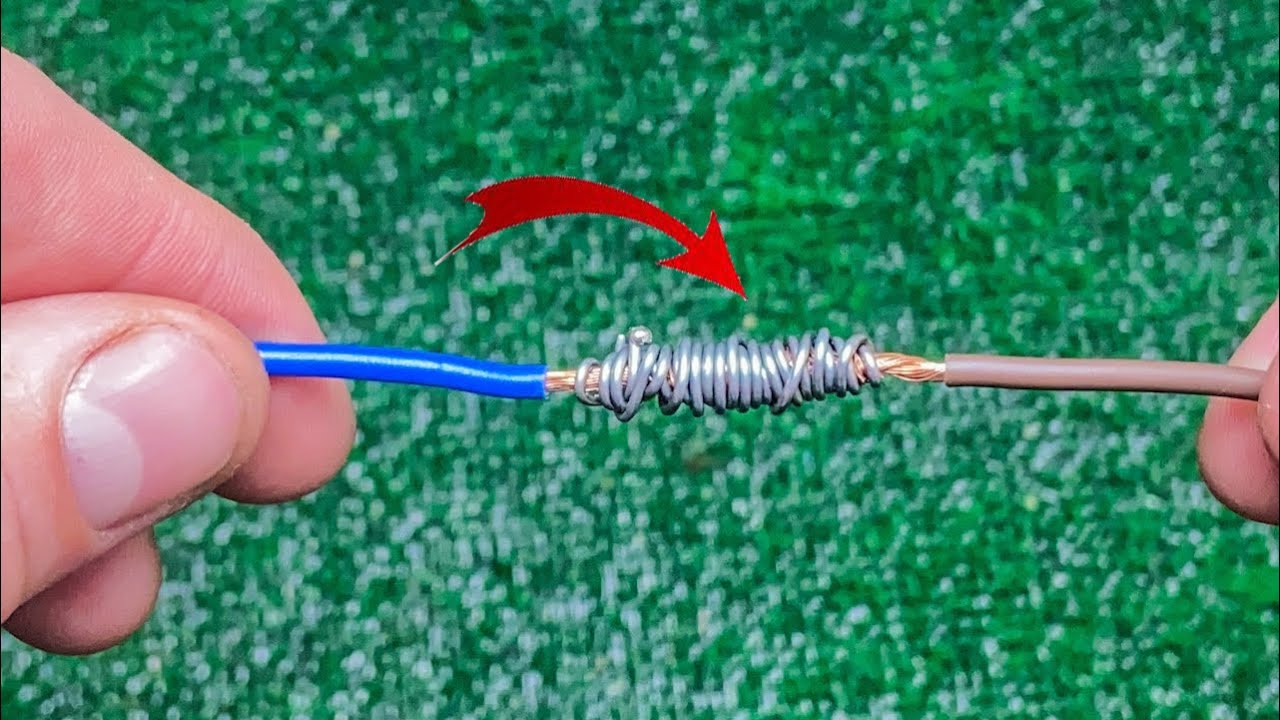 Effective way to connect cables! Why didn't I know this before? - YouTube