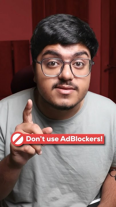 Don T Use Adblockers Youtube