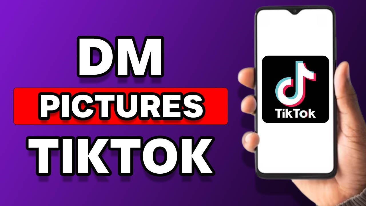 How To DM Pictures On TikTok (Step By Step) - YouTube
