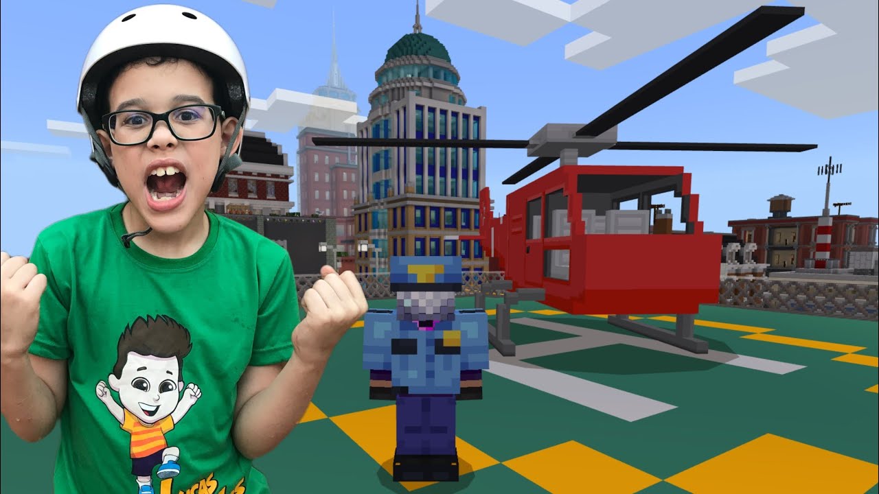 LUCAS E SEU MUNDO ENCANTADO MINECRAFT - YouTube