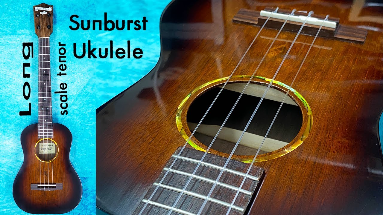 CTrietsch Mahogany Sunburst Long Scale Tenor Ukulele - YouTube
