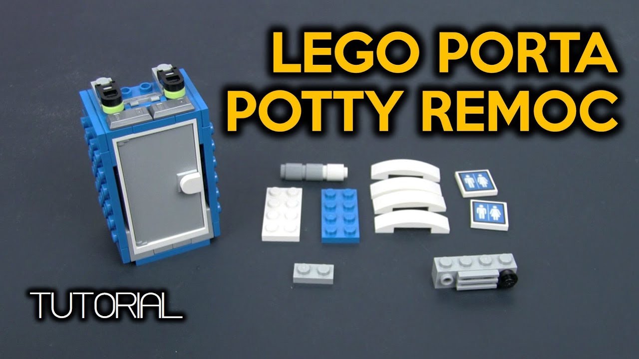 LEGO Hidden Side School Bus Porta Potty reMOC - YouTube