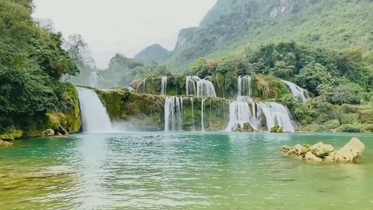 soothing sounds of beautiful waterfalls [relaxation, for sleep ...