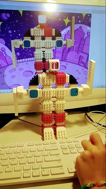 Robot programming ( scratch block programming ) - YouTube