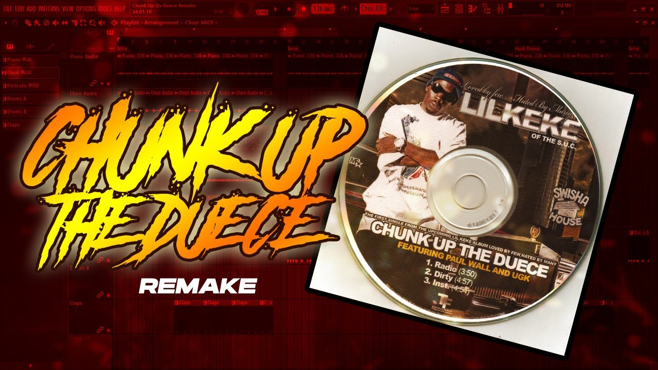 Lil Keke - Chunk Up The Duece (FL Studio Remake) FLP Project Download ...