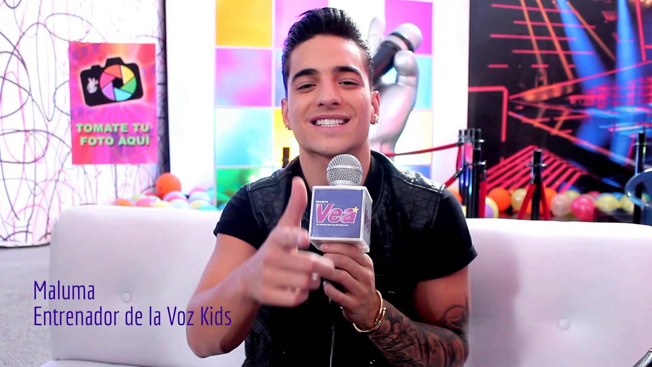 Maluma, entrenador de "La Voz Kids" | Revista Vea - YouTube