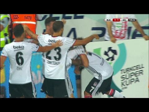 Beşiktaş: 1 | Galatasaray: 1 - Gol: Quaresma