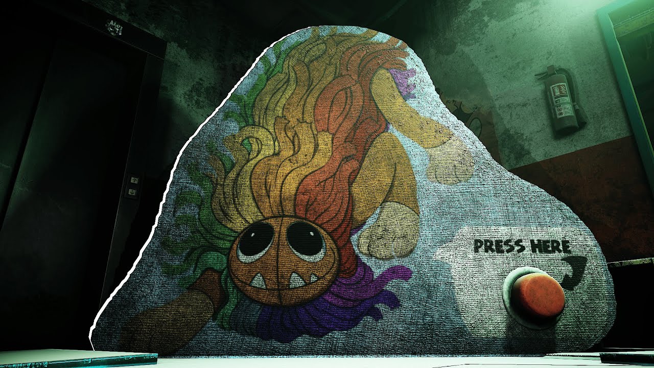 Poppy Playtime: Chapter 4 - Yarnaby Cardboard Cutout! - YouTube