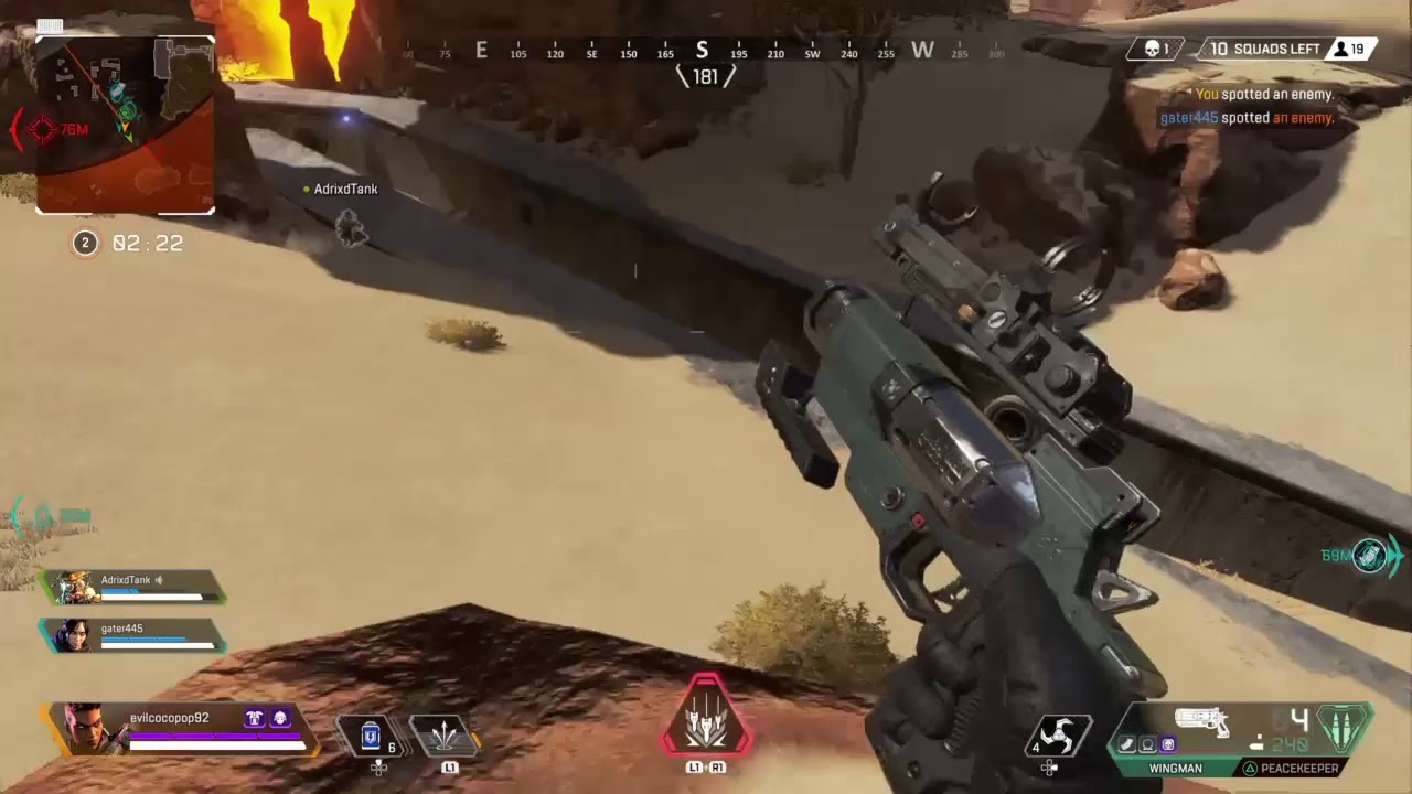 Apex Ark Star squad wipe(triple kill) - YouTube