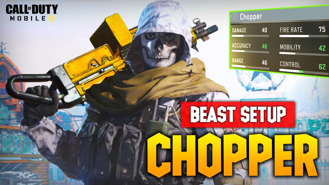 CHOPPER BEAST & BEST GUNSMITH CLASS SETUP COD MOBILE | CALL OF DUTY ...