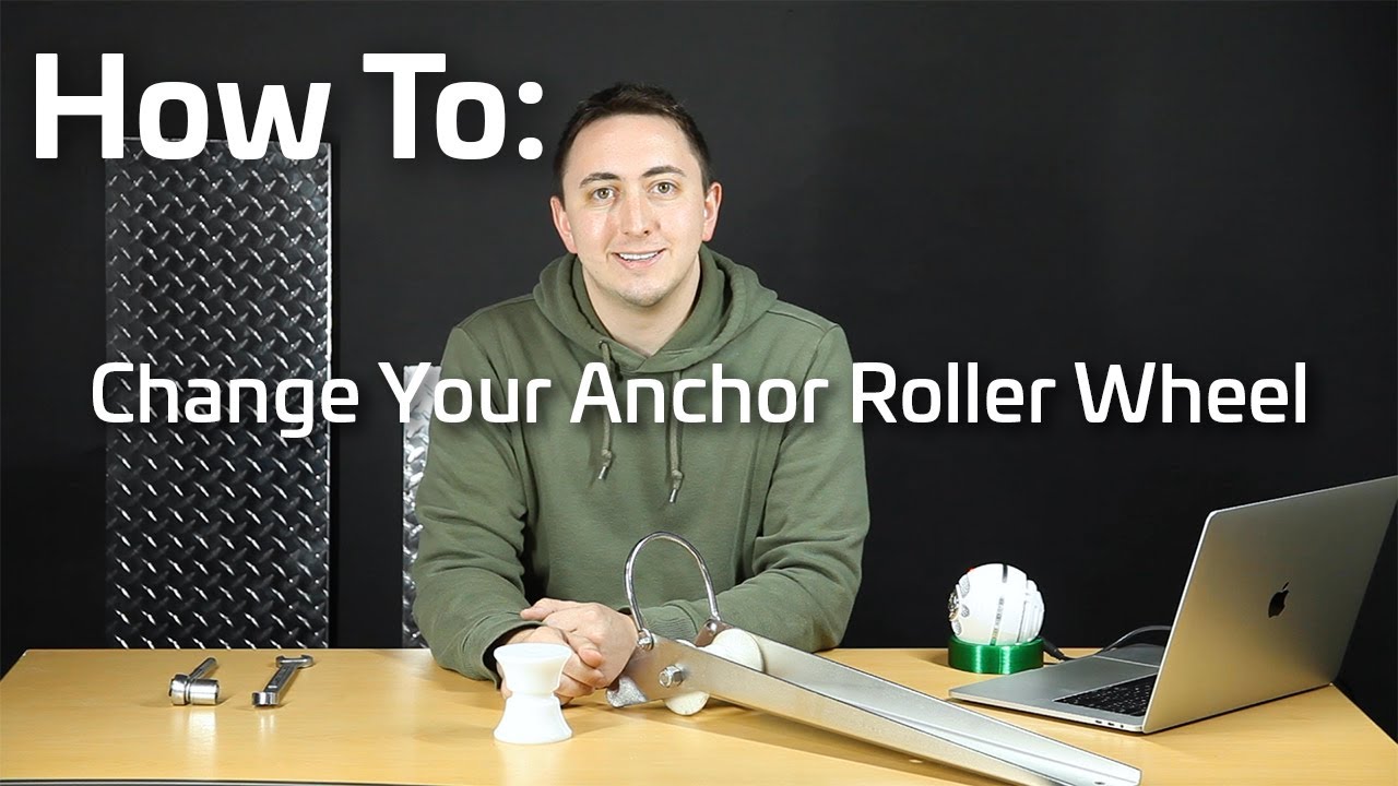 How To Replace Your Anchor Roller Wheels - YouTube