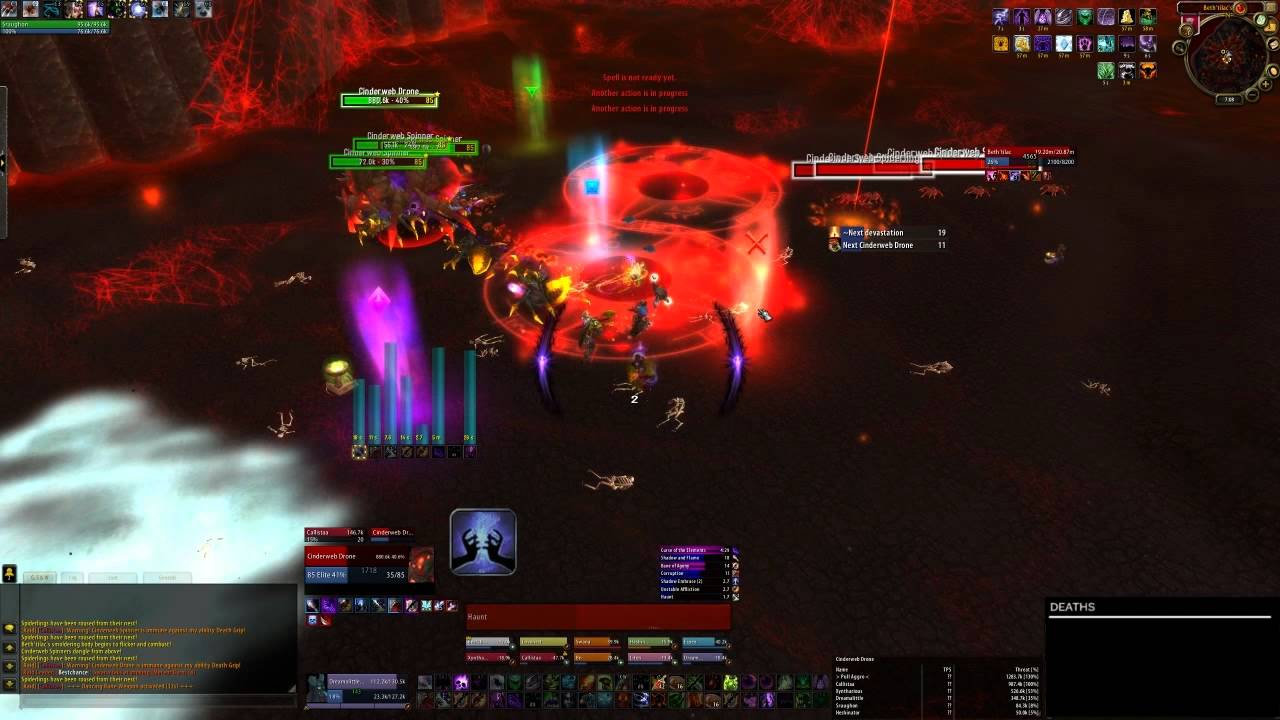 Sons of God Beth'Tilac 10 Man Kill Shot: Affliction Warlock (Shadow ...