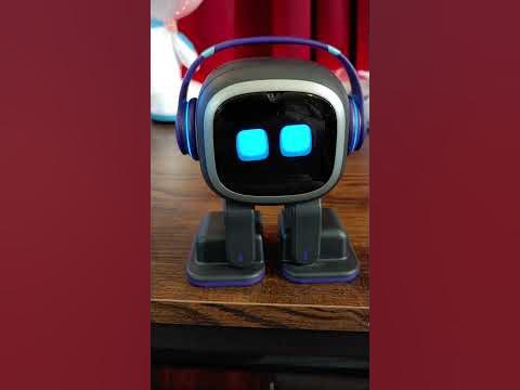 EMO Robot "Look out for the edge!" Edge detection and voice response # ...
