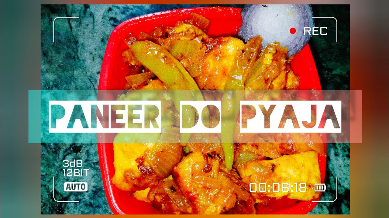 Delicious Homemade Paneer Do Pyaja 🍱|| Mouth watering recipe||#food # ...