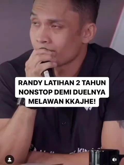 2 tahun latihan nonstop untuk lawan kkhj!! #music #rap #artist #randy # ...