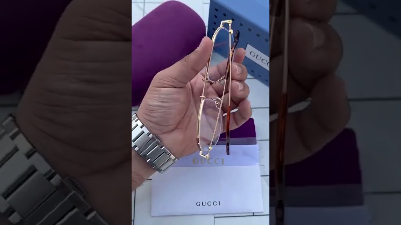 Gucci class chasma 😮 - YouTube