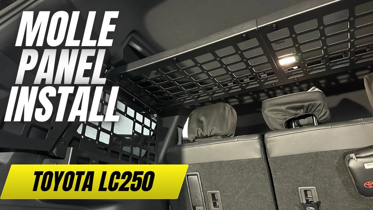 Complete Molle Panel Install on Toyota LC250 | Step-by-Step Guide - YouTube