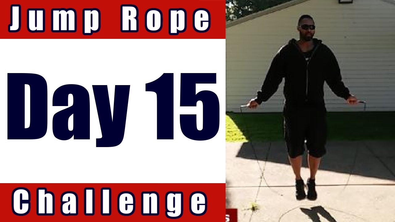 30 Day Jump Rope Challenge Day 15! - YouTube