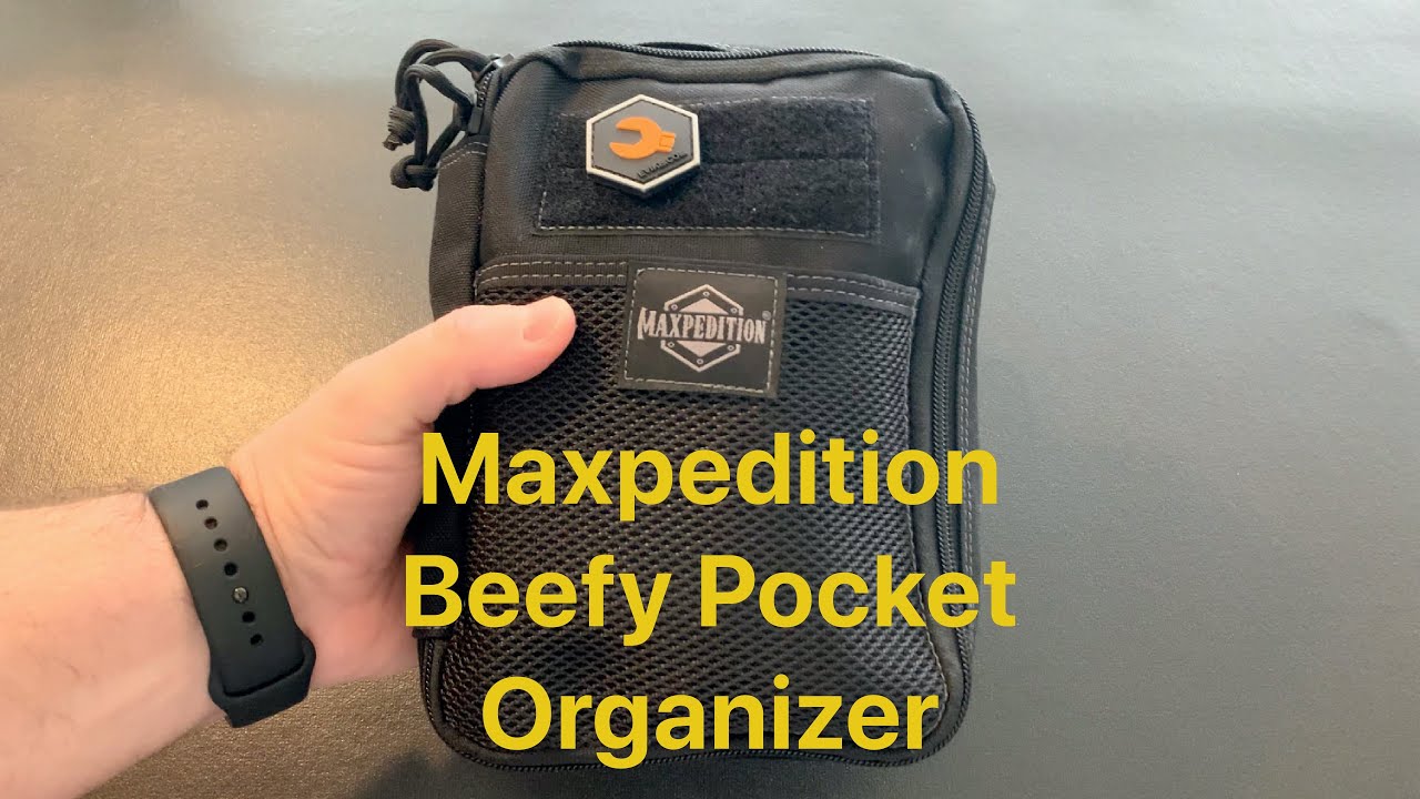 Maxpedition Gear Beefy Pocket Organizer - YouTube