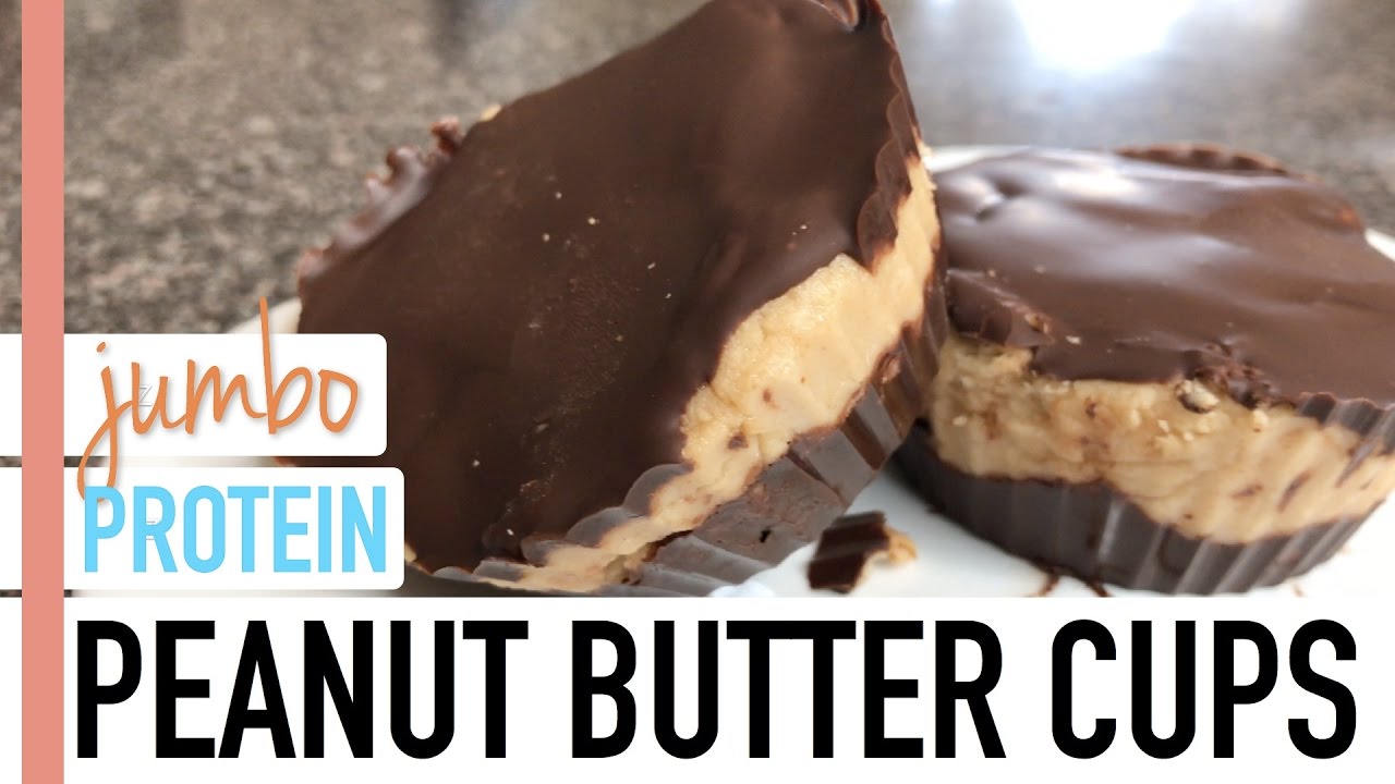 Protein Peanut Butter Cups | Casein Recipe - YouTube