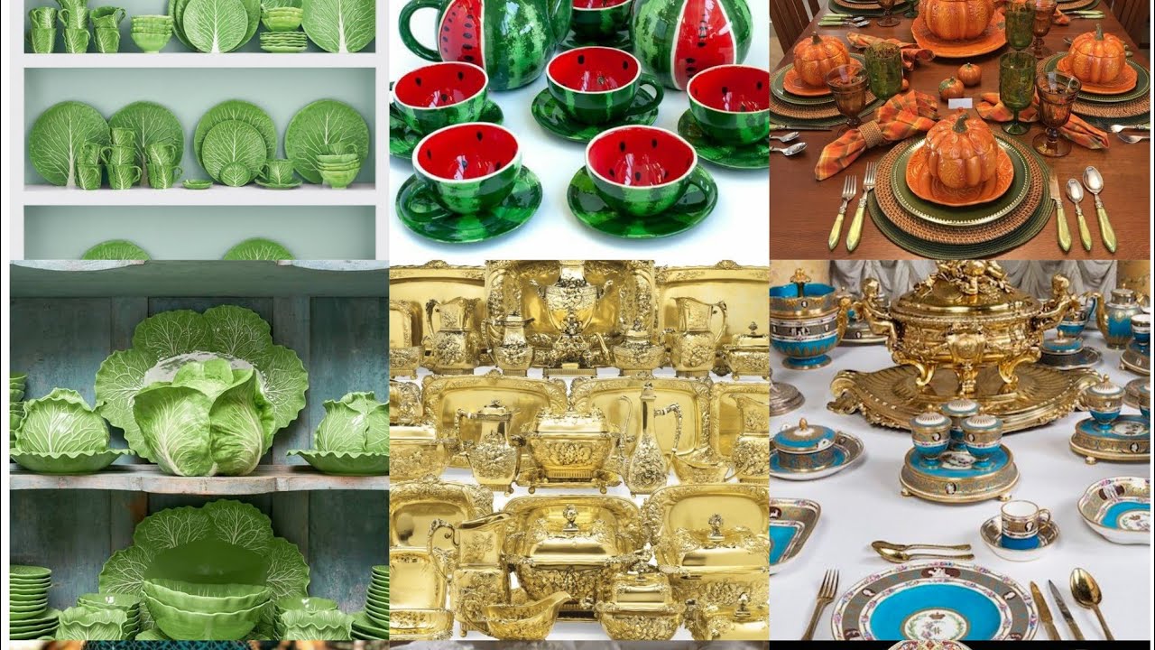 Shadi Ka samaan/ Amazing dinner sets collection 2022. - YouTube