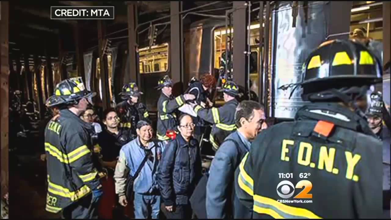 MTA Workers To Remove Train After Derailment Left 19 Hurt In Queens ...