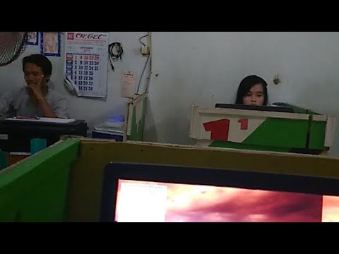 Pamitnya belajar di warnet, tapi malah.....