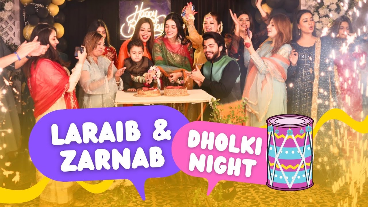 Laraib and Zarnab Dholki Night | Full Dance Performance | ZARAIB ...