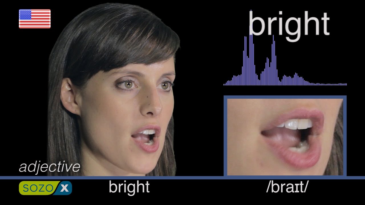 How To Pronounce BRIGHT - American 英語の発音 pronunciación de Inglés 美國英語 ...
