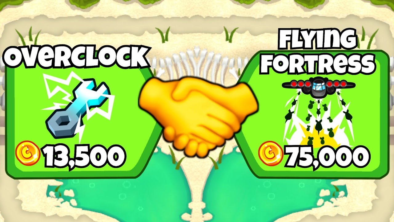 This Overclock Tower Combination SHRED BADs... (Bloons TD Battles 2 ...