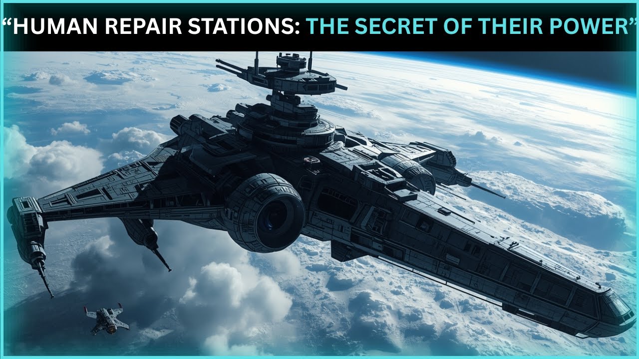 the reason alien fleets rely on human repair stations—the core of human ...