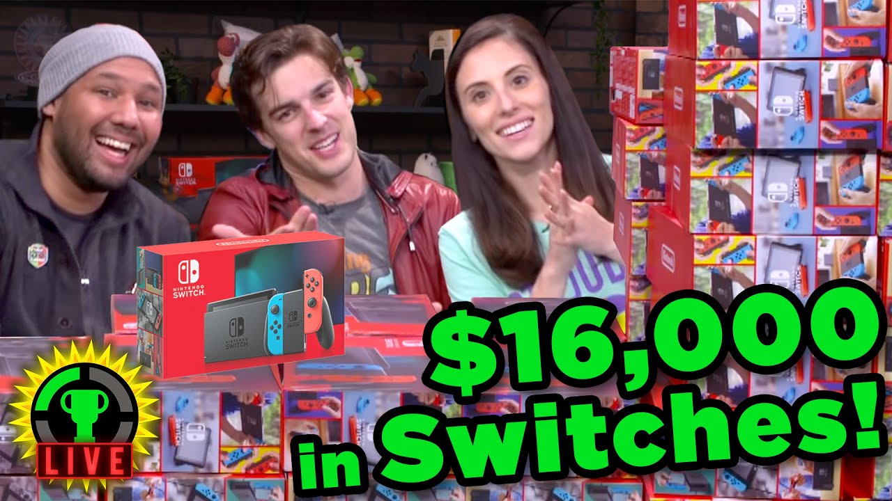 I Give $16,000 of Nintendo Switches to St. Jude! (St. Jude Charity ...
