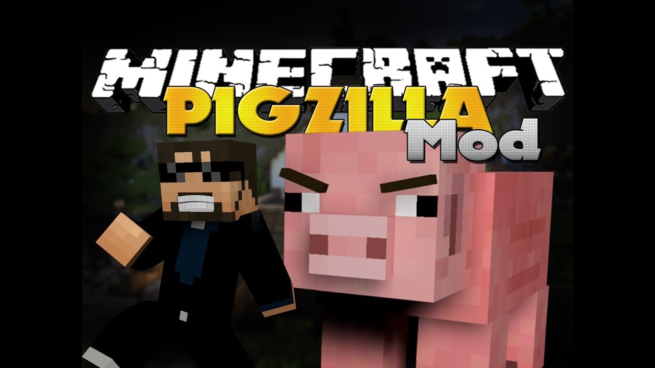 Minecraft Mod - PigZilla Mod - HAMM'S REVENGE ON TOY STORY - YouTube