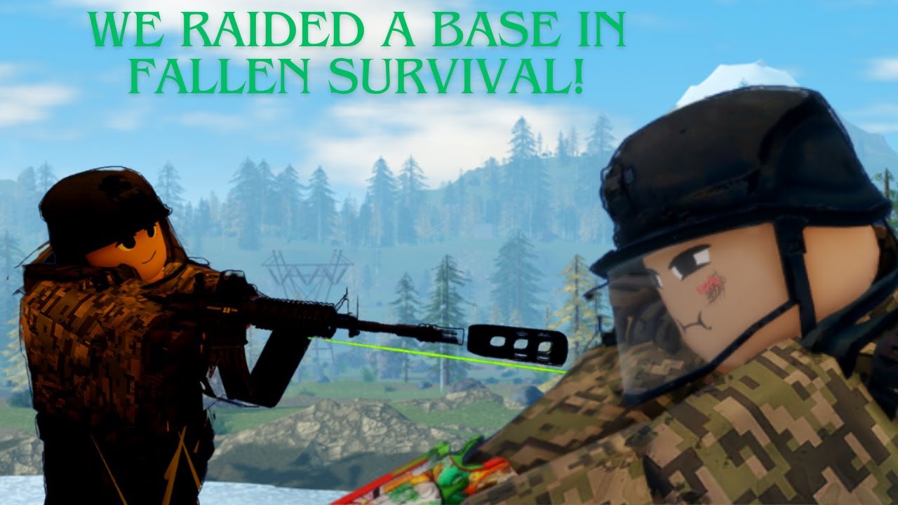 We raided a base in Fallen Survival! (with some trouble of course :D ...