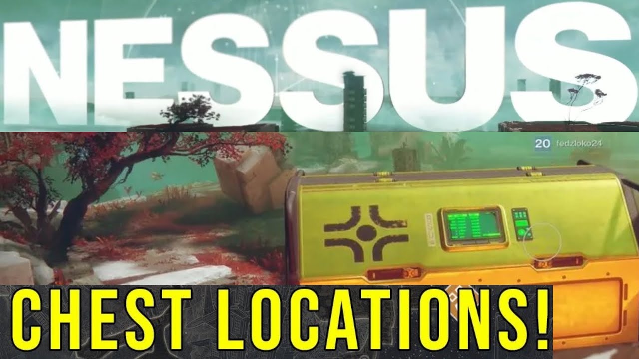 Destiny 2: All Nessus Region Chests Locations - YouTube