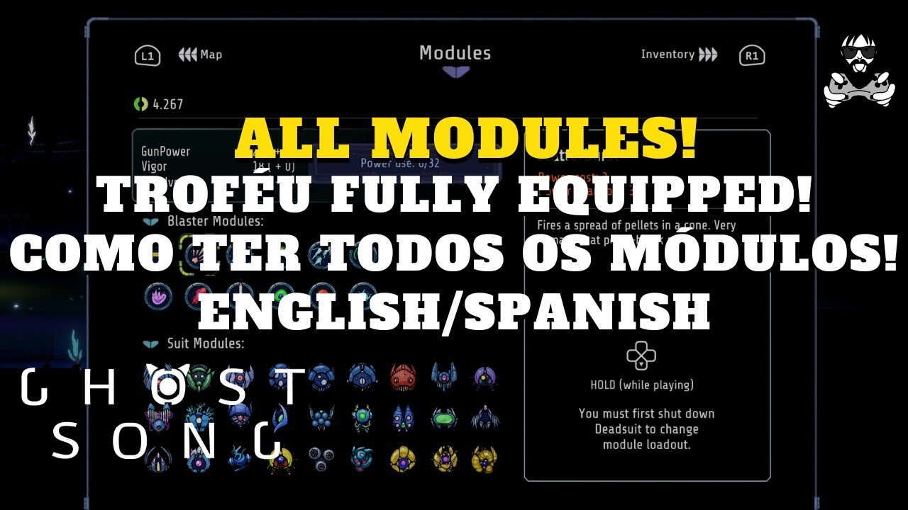 Todos os módulos de Ghost Song! O guia definitivo para o troféu "Fully ...