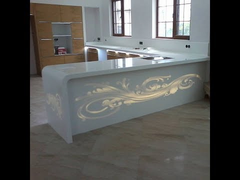 Thermoforming Corian - YouTube