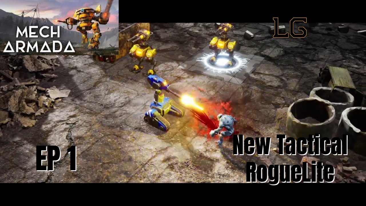 Let's Play Mech Armada Ep 1 - New Tactical RPG/Roguelite Mech Goodness ...