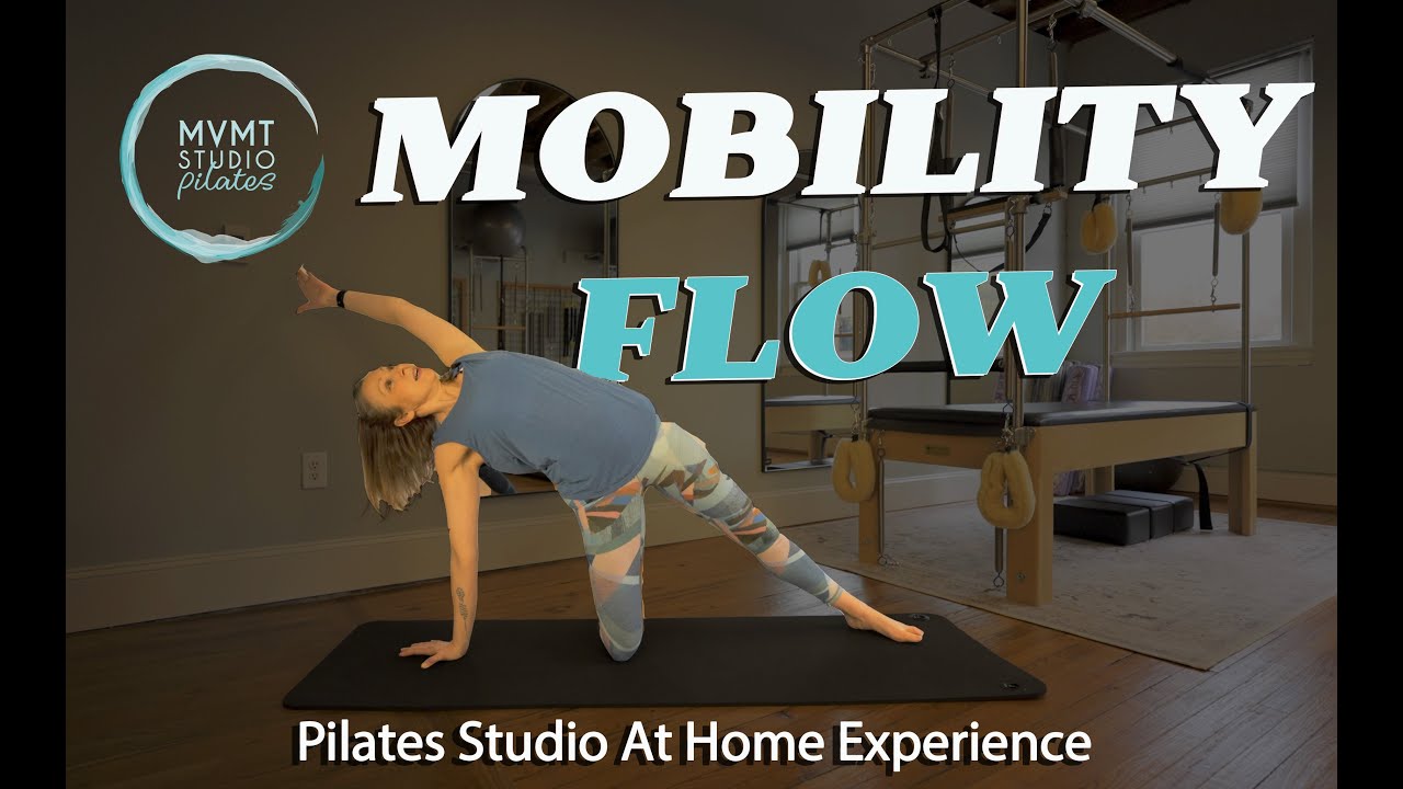 Pilates Mobility Flow ~ A Pilates Sculpt and Tone Workout - YouTube