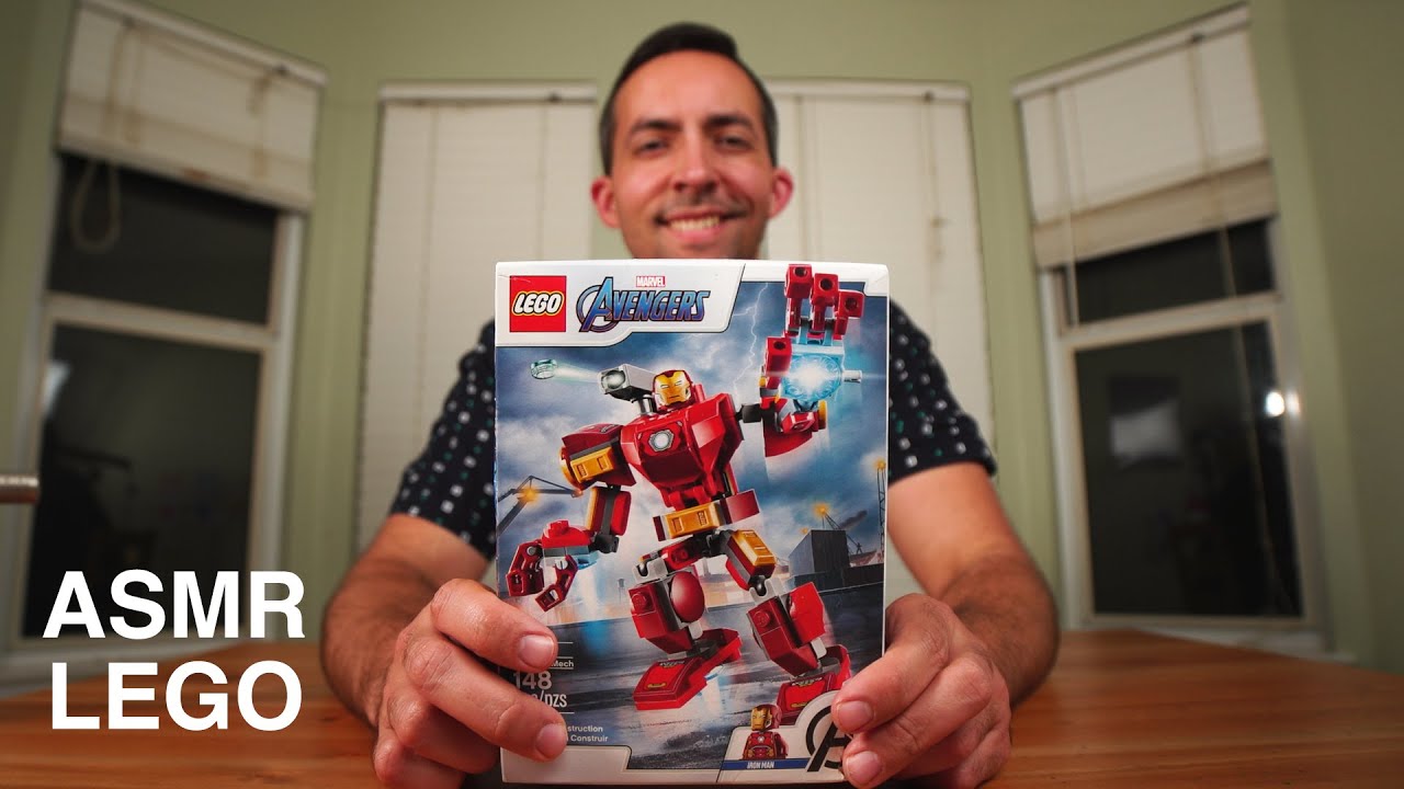 [ASMR] Lego Build - Marvel Avengers Iron Man - YouTube