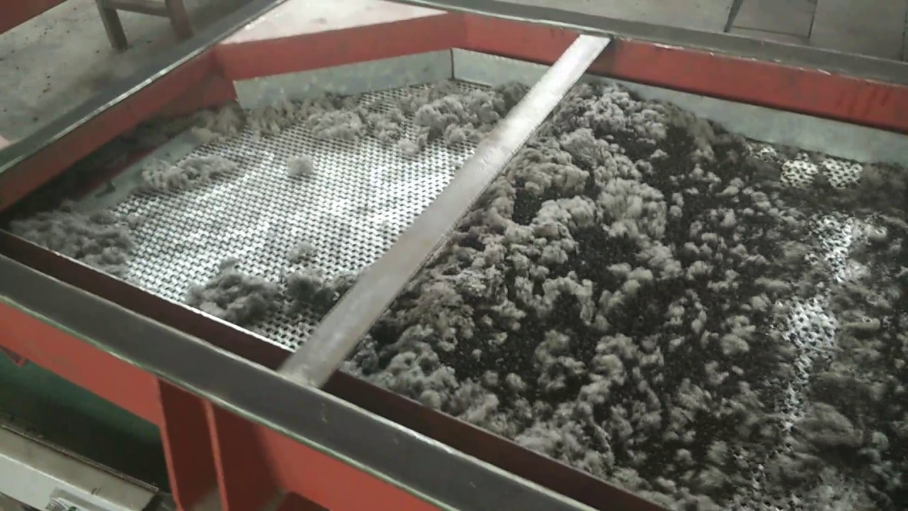 fiber separate process - YouTube
