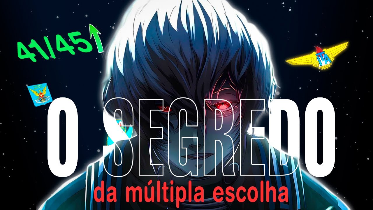 Como eu acertei 92% das questões do ITA sem saber NADA - YouTube