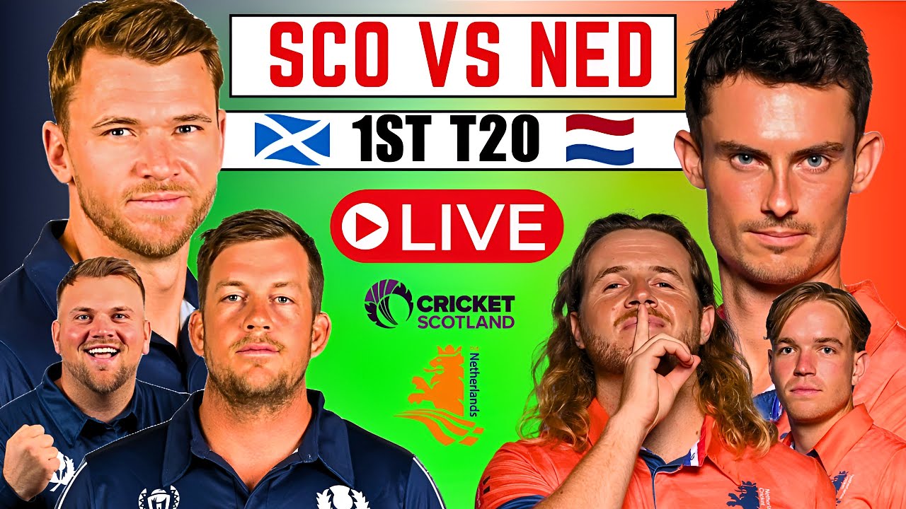 NED vs SCO Live - 1st Match | Netherlands vs Scotland Live | NED vs SCO ...