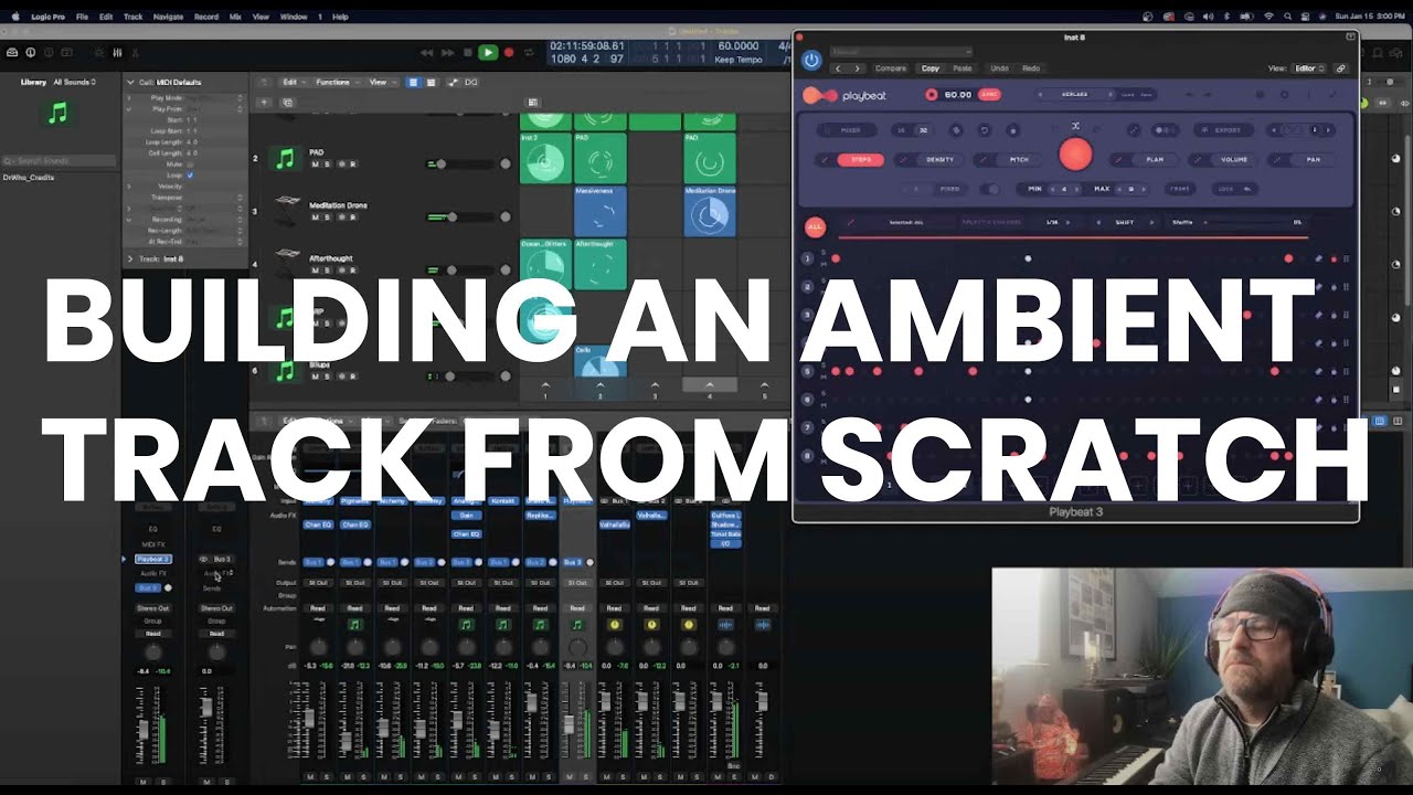 Live Stream // Improvised Ambient Set from scratch - YouTube