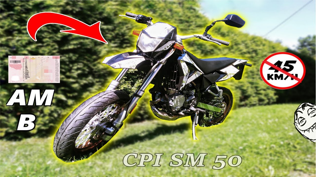 CPI SM 50 😲 CZYLI SUPERMOTO NA KATEGORIE AM 🔥 - YouTube