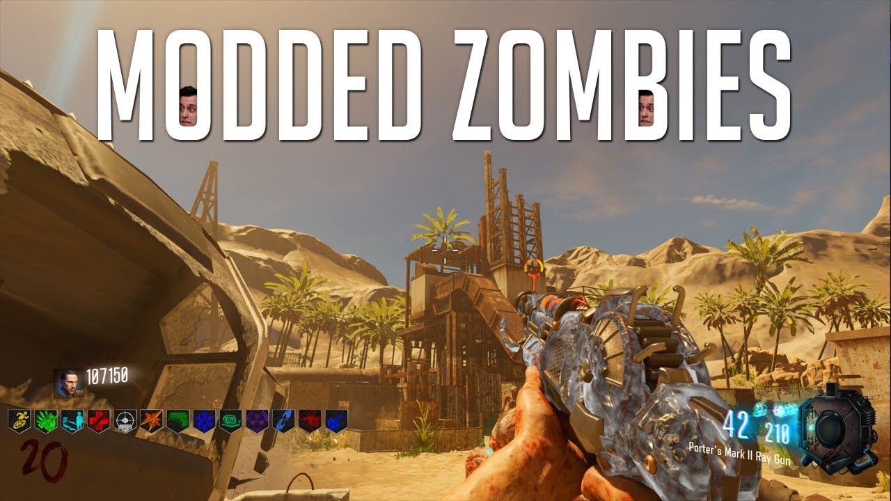 RUST ZOMBIES CUSTOM MAP - MODDED BO3 ZOMBIES #2 - YouTube